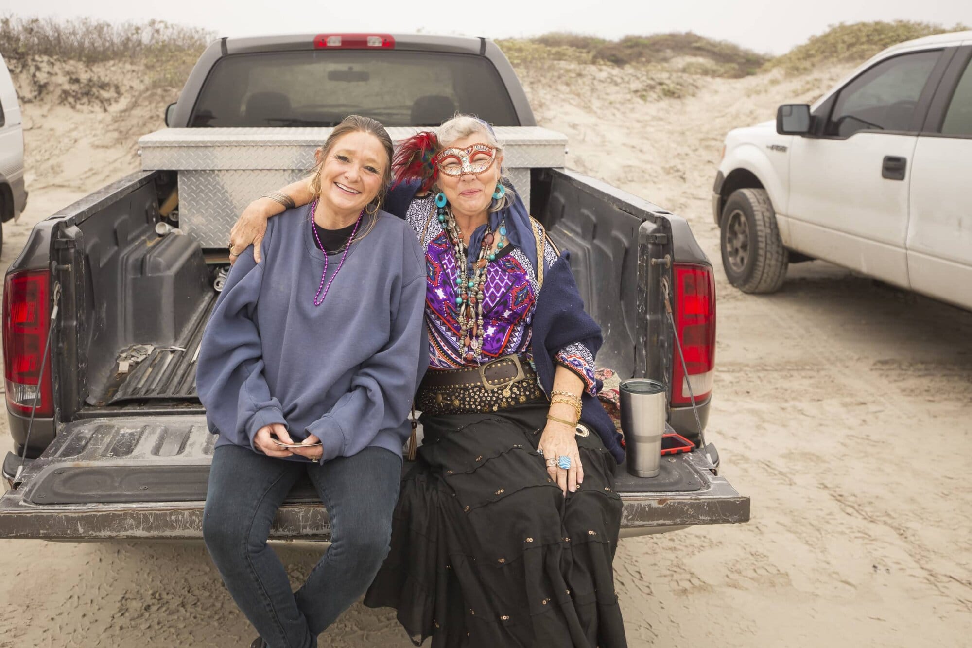 2018 Barefoot Mardi Gras Parade At Whitecap Beach On Padre Island