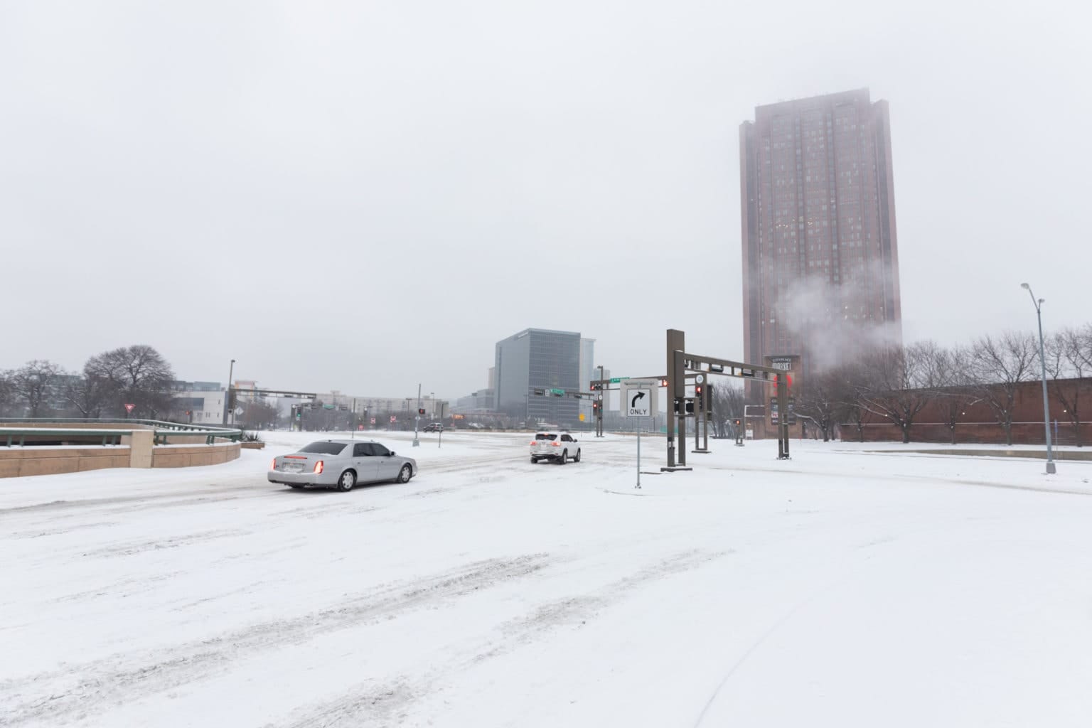 Dallas Winter Storm Photos 2021, A City Covered With Snow