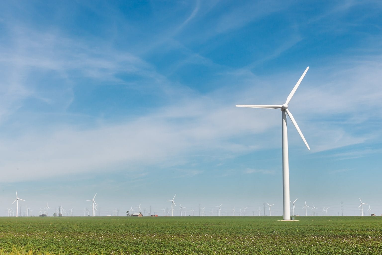 Roscoe Wind Farm Is A Giant Wind Farm In Texas With 627 Wind Turbines